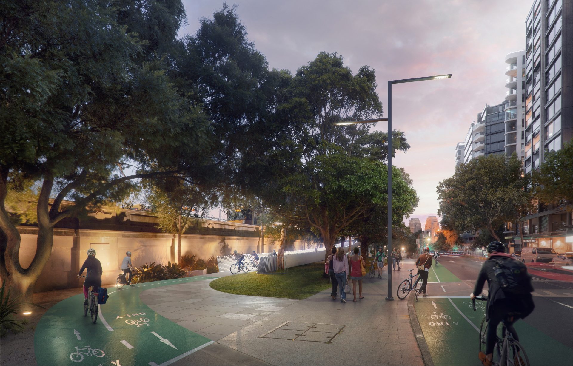 Sydney Harbour Bridge Cycleway • Design 5 – Architects